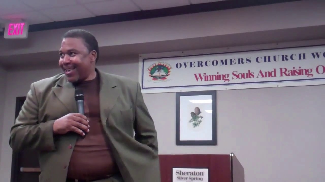 Dr. Stan Harris aka Dr. Breakthrough preaching 19 min with Karate Demo ...