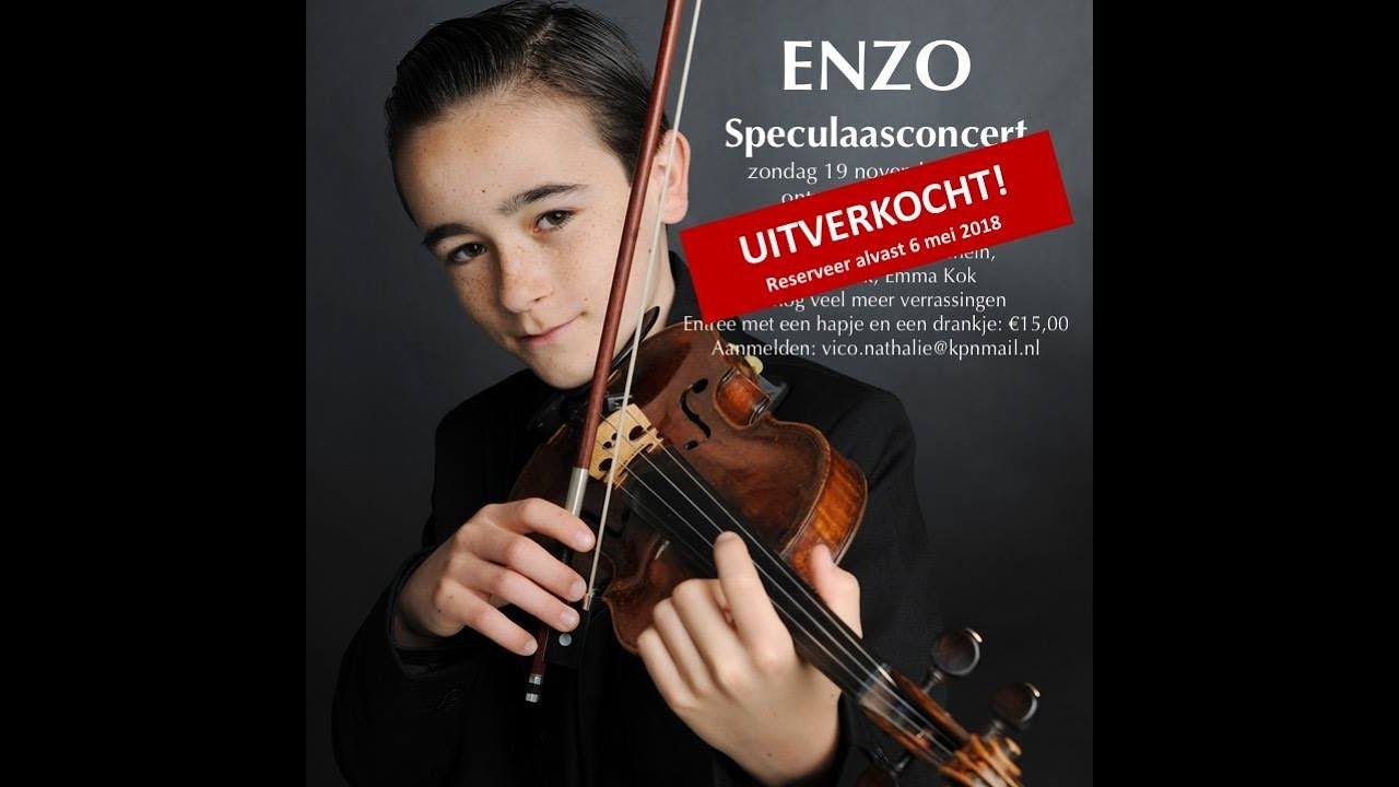 Enzo Kok speelt Bach - YouTube