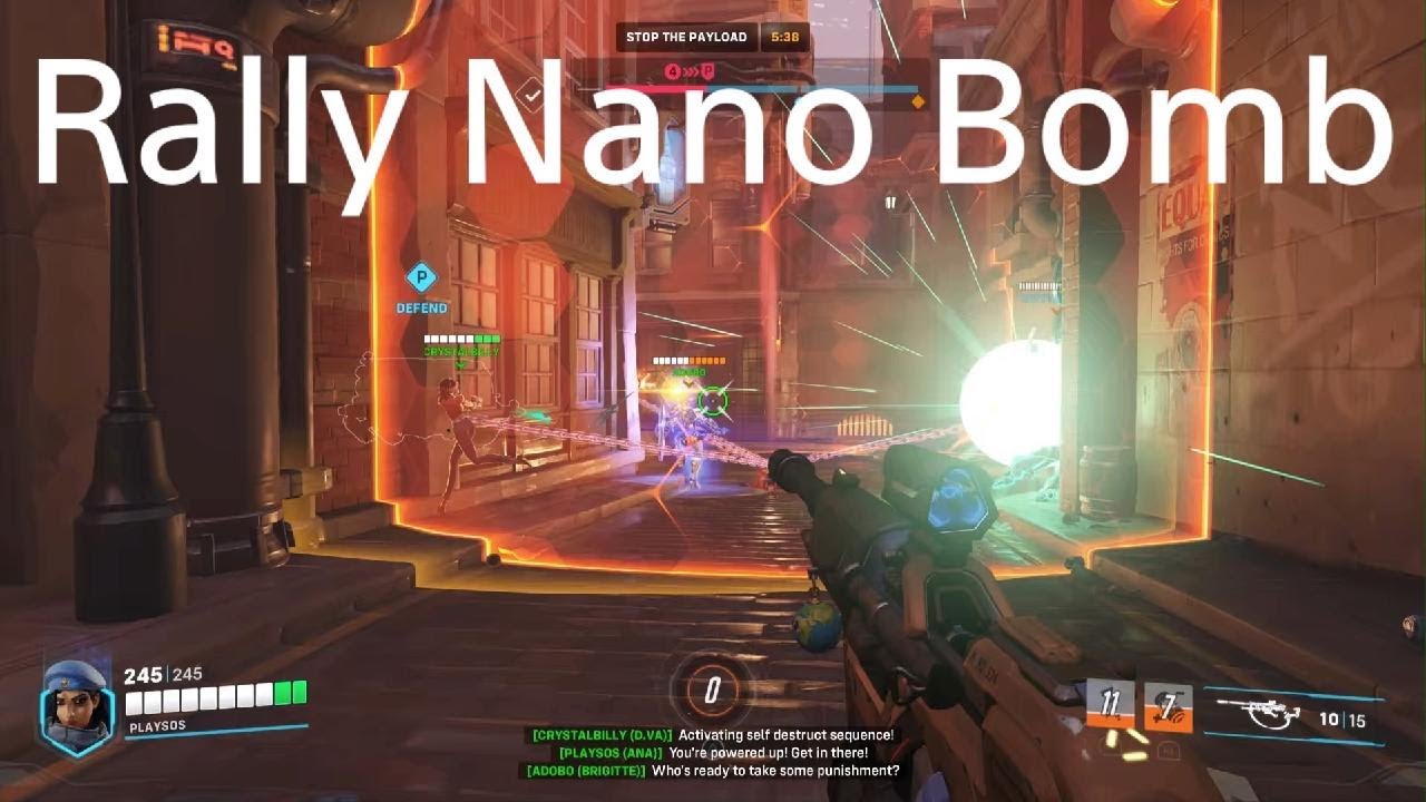Overwatch 2 S8 Highlights Rally to the Nano Bomb - YouTube