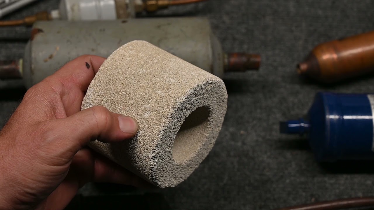 HVAC 081 Liquid line filter drier - YouTube