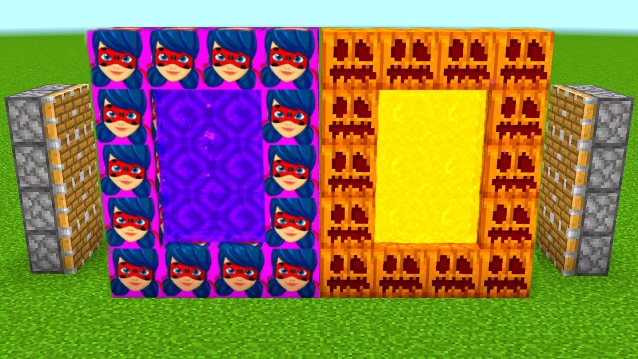miraculous portal + pumpkin portal - YouTube