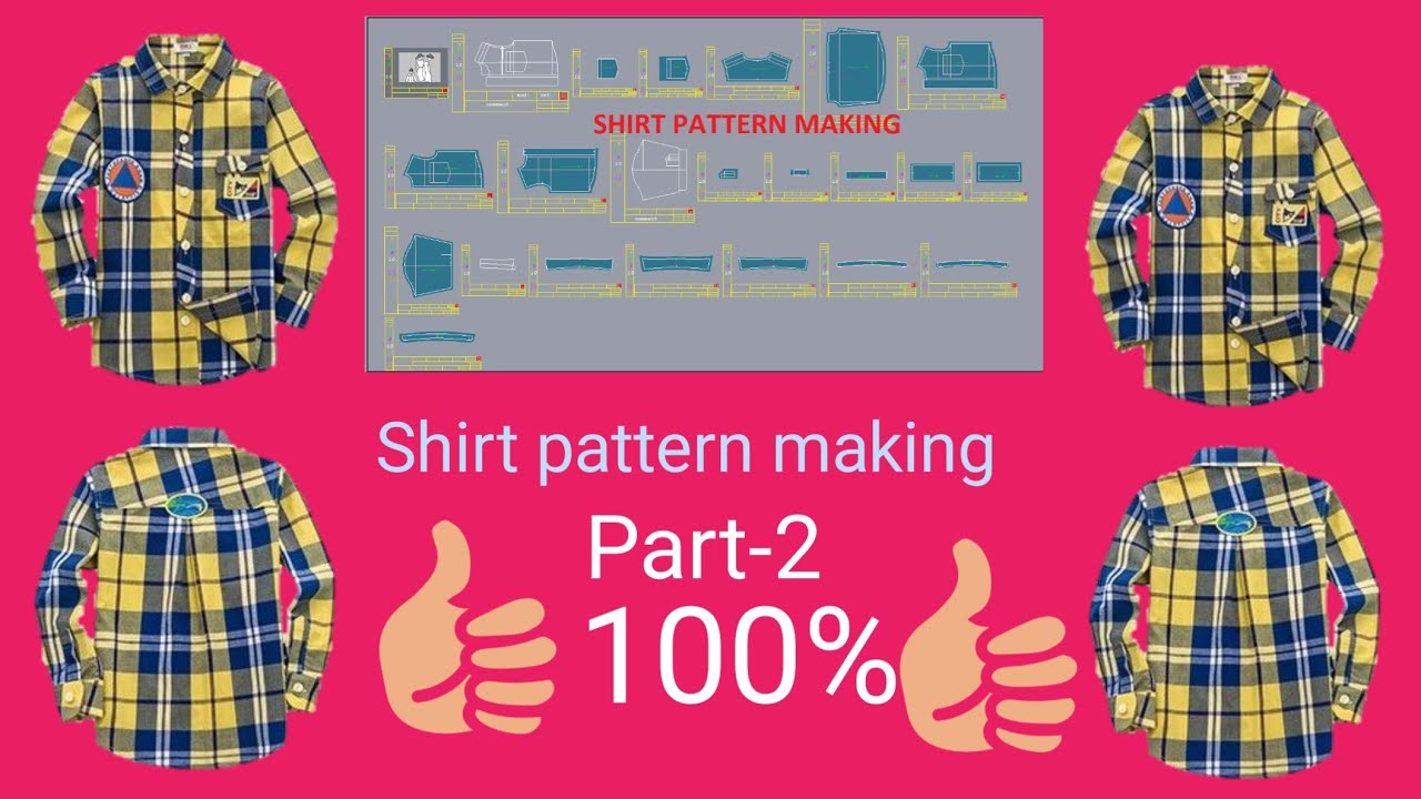 shirt pattern making for beginners//md rubel//lactra pattern making,pattern making bangla, part ...