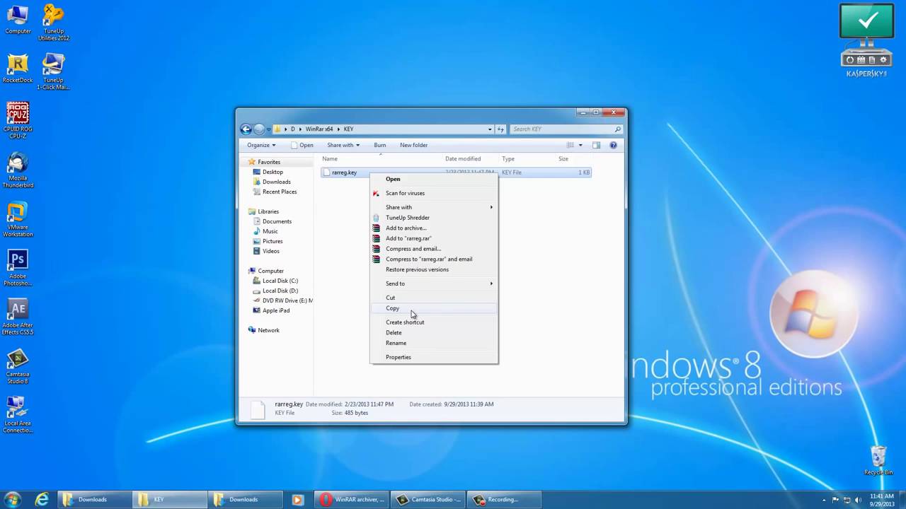 042 How to activate WinRar KEY FOR WINRAR X86 X64 - YouTube