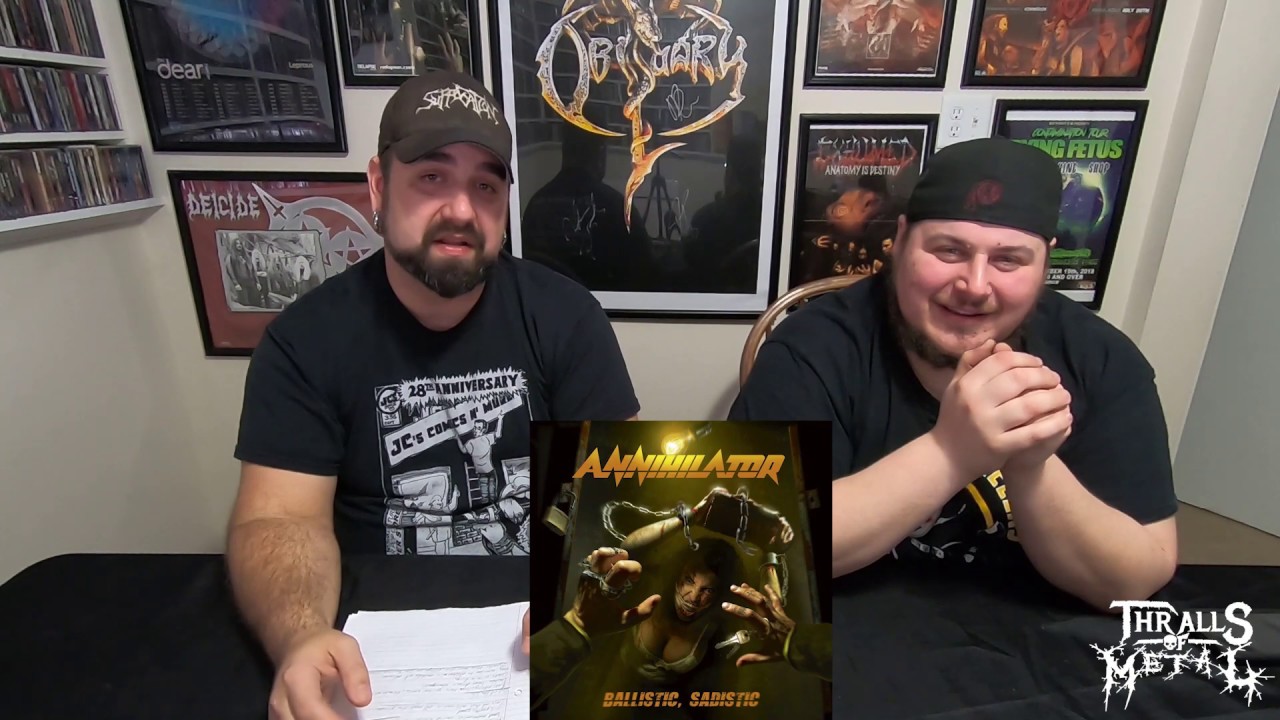 Annihilator "Ballistic, Sadistic" Review - YouTube
