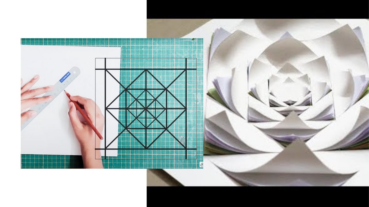 Paper Art Inspired by Sacred Geometry | Saraswati Shriyantra Paper ...
