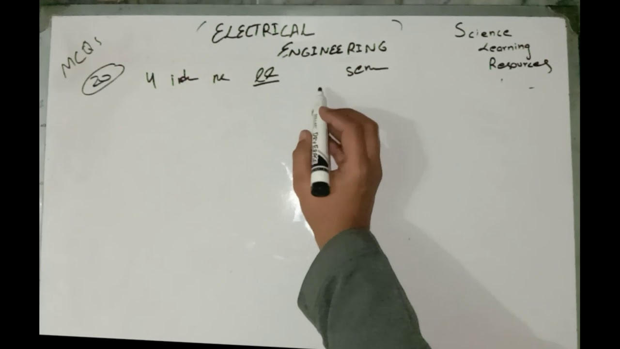 fundamental of electrical engineering mcqs nts 4 - YouTube