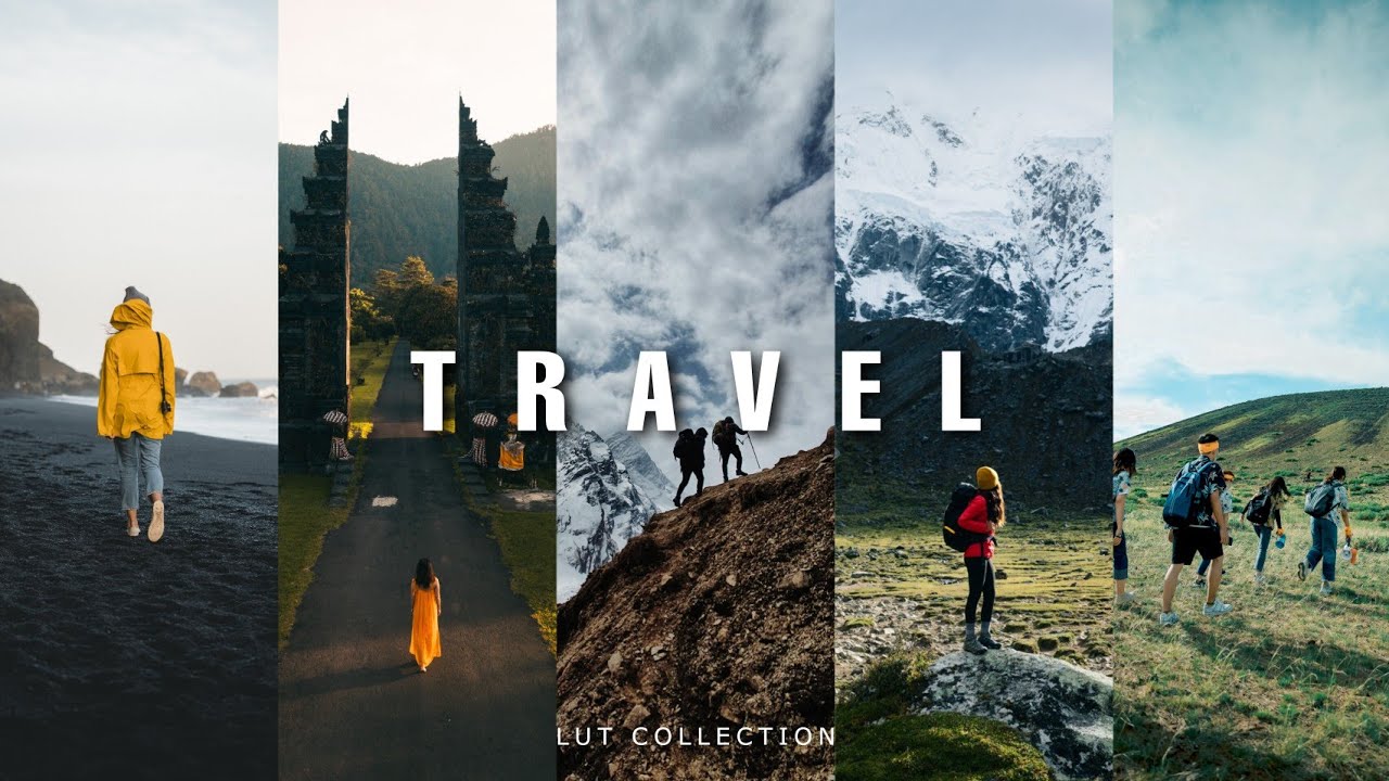 40 Cinematic travel LUTS pack | Colour Grading - YouTube