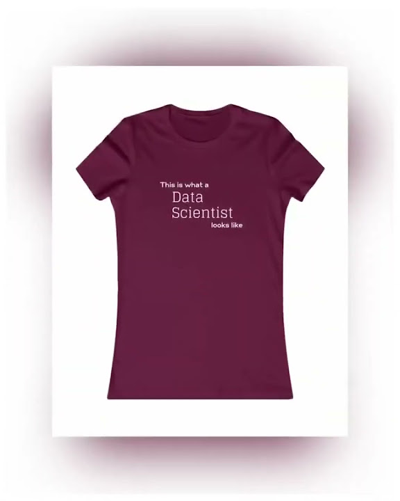 Women's Data Scientist t-shirt maxwellalxnders.com/products/womens-data ...