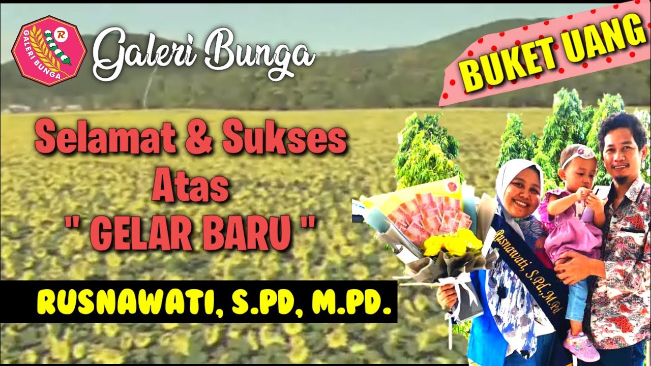 CONTOH BUKET UANG - Simpel dan Elegan | Galeri Bunga - YouTube