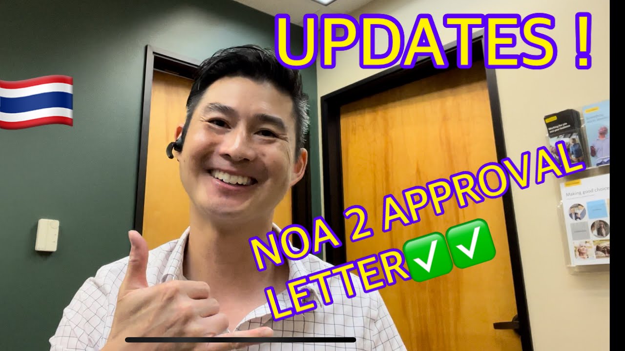 My K1 VISA NOA 2 LETTER APPROVAL PROCESS TIMELINE 2022 / USCIS / EP. 2 ...