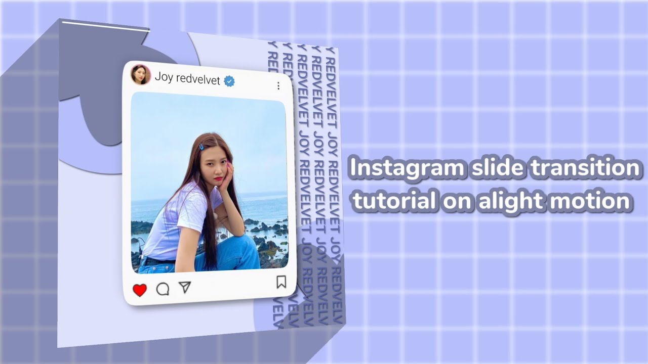 Instagram slide transition tutorial on alightmotion - YouTube