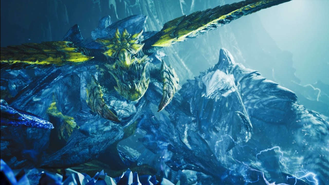 Rey Dau VS Arkveld Cutscenes Full Fight 4K - Monster Hunter Wilds Solo ...