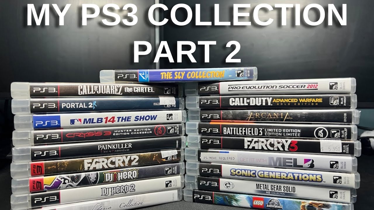 Exploring my PS3 Collection... (Part 2) - YouTube