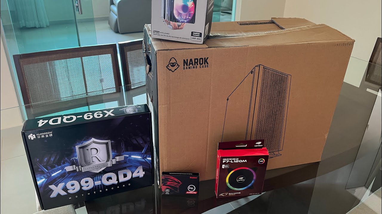 PC GAMER COM PEÇAS DO AliExpress - YouTube