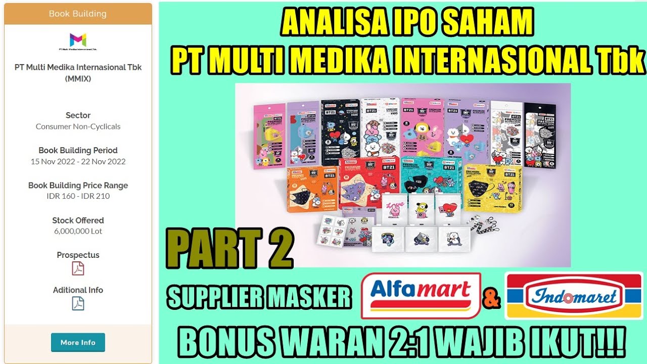 Part 2 Analisa IPO saham PT Multi Medika Internasional Tbk MMIX ...