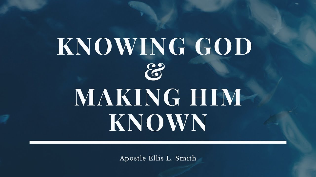 JUBILEE CITY CHURCH | KNOWING GOD AND MAKING HIM KNOWN - YouTube