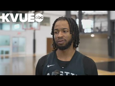 San Antonio Spur Stanley Umude playing for hometown team