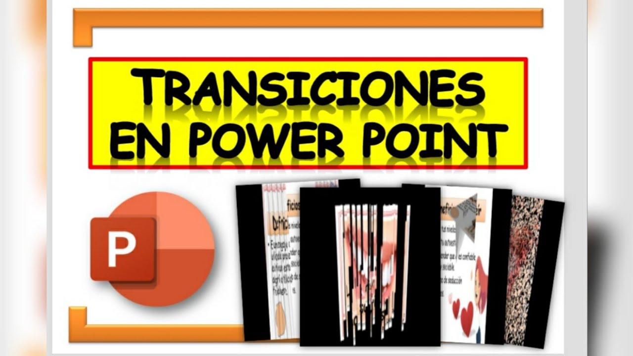 CÓMO AGREGAR TRANSICIONES en POWER POINT | Cómo AGREGAR TRANSICIONES a ...