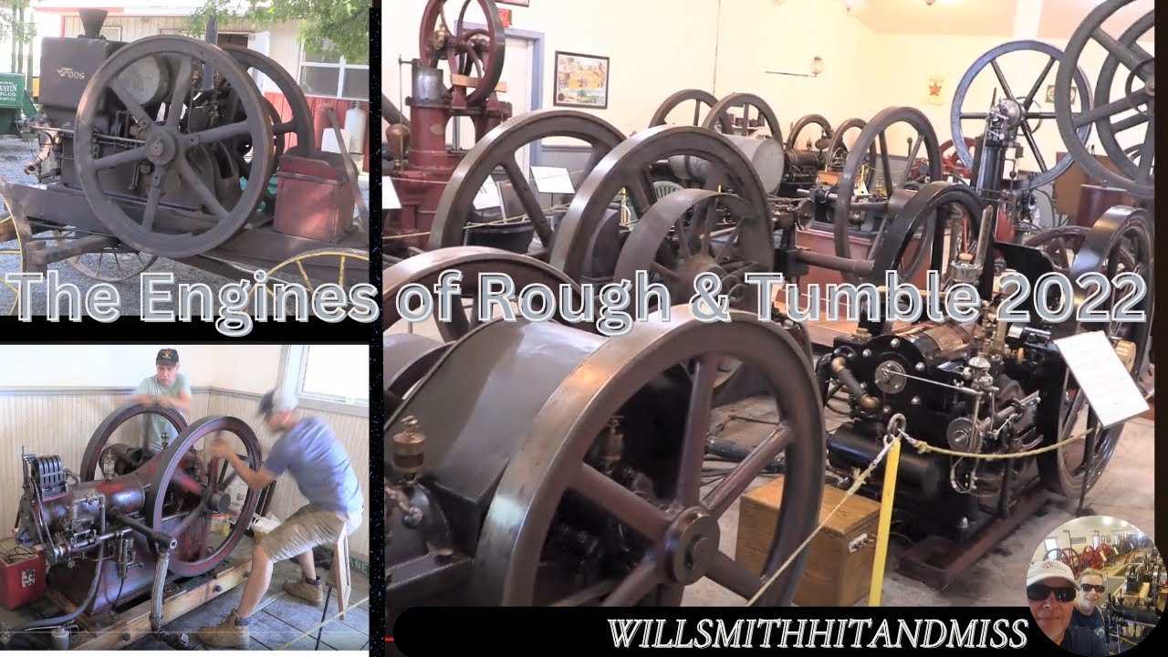 Rare Antique Engines Unveiled at Annual Event - YouTube