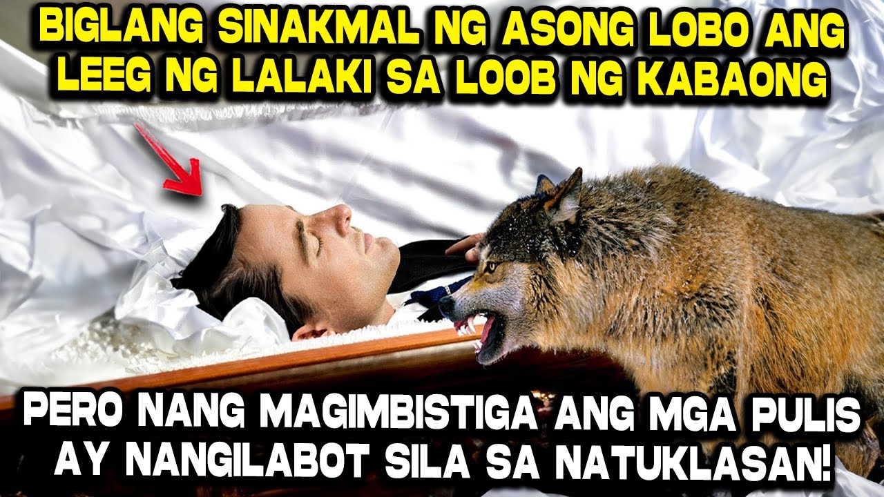 Biglang Sinakmal ng asong Lobo ang Leeg ng Lalaki sa Loob ng Kabaong ...