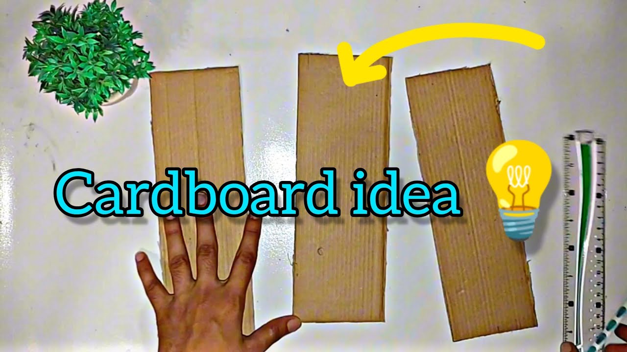 Cardboard idea [ How to make classroom decoration idea ]Easy to make ...