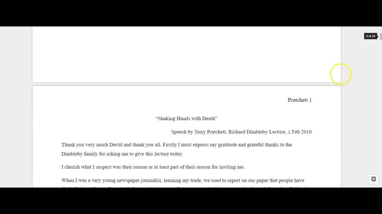 Reader Response 5 and 6 assignments - YouTube