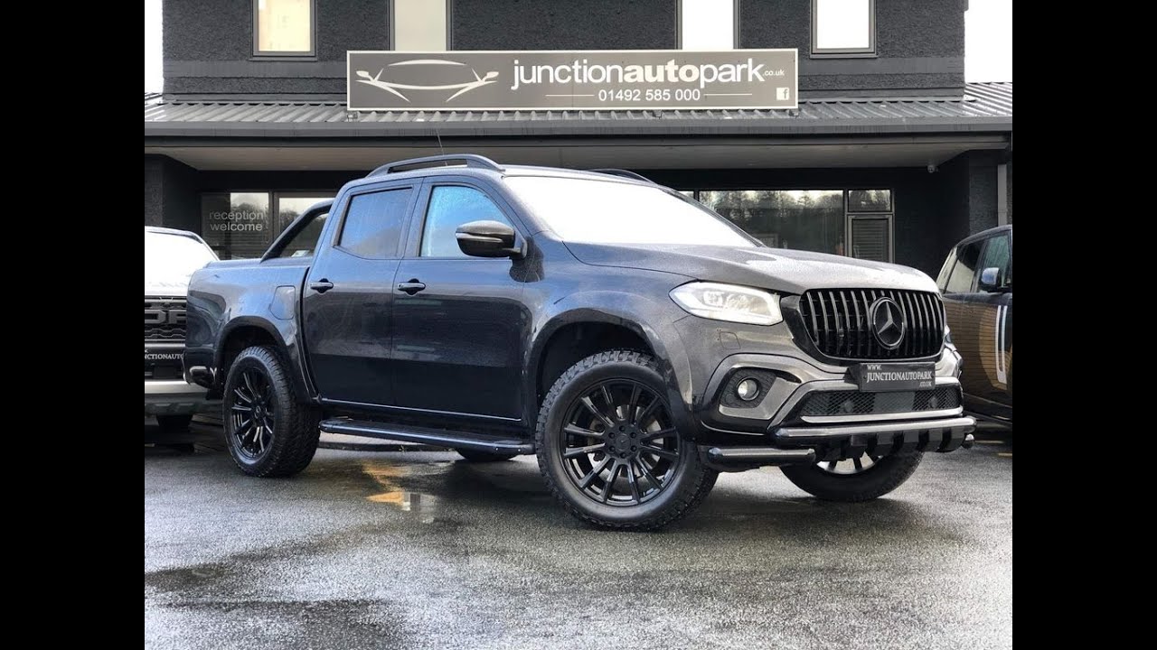 Mercedes X Class 2.3 CDI Power Double Cab Pickup Auto 4MATIC 4dr Black ...
