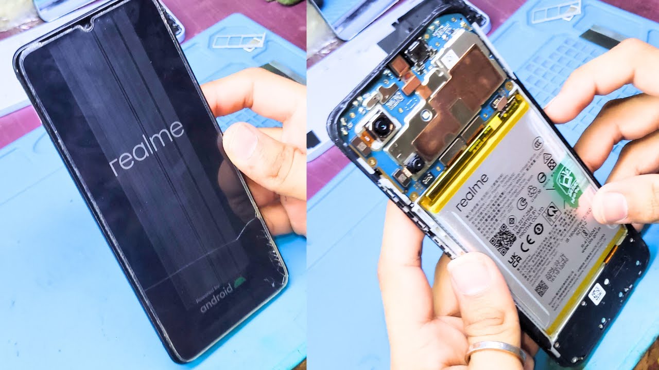 How to Replace the Screen Realme Note 50 RMX3834 - Realme Note 50 ...