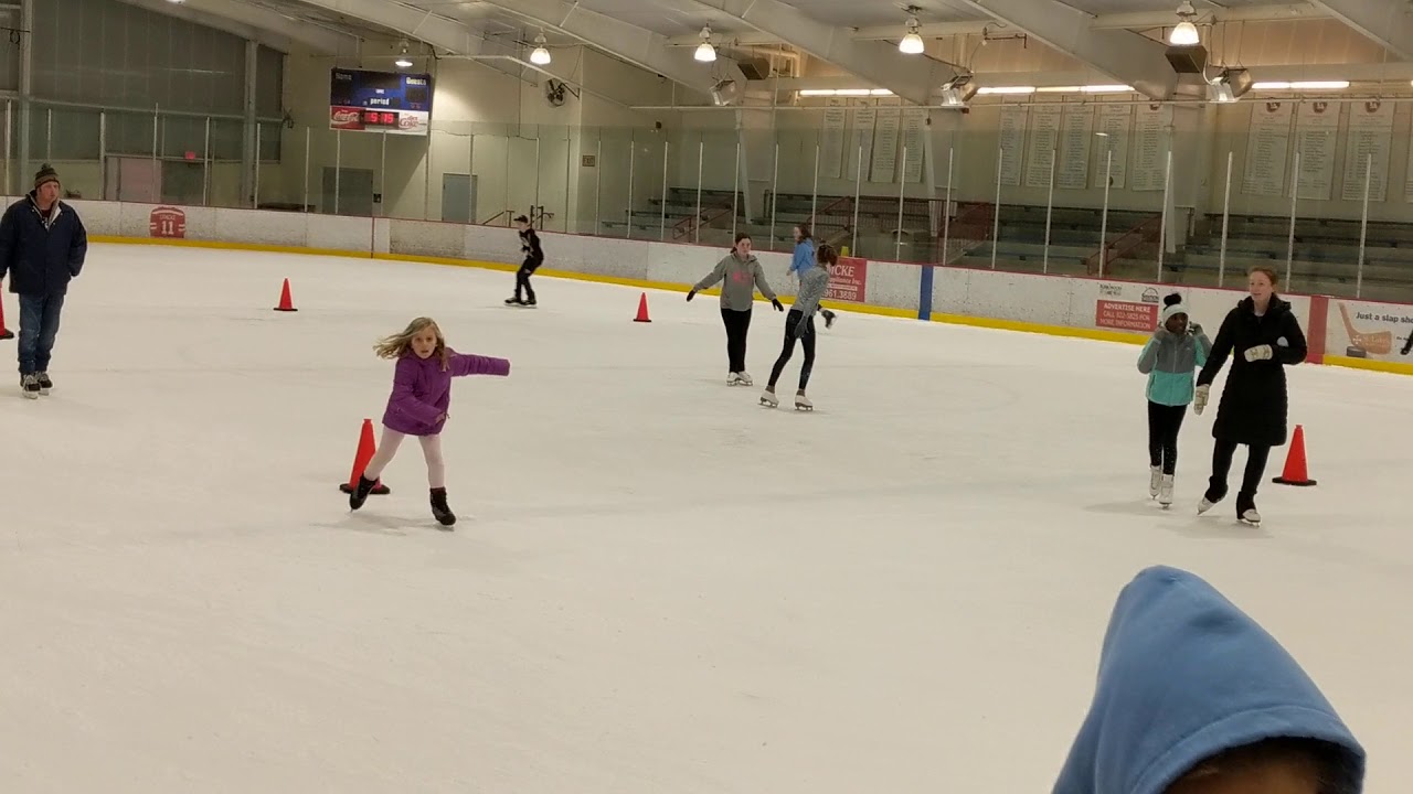 brooke ice skating - YouTube