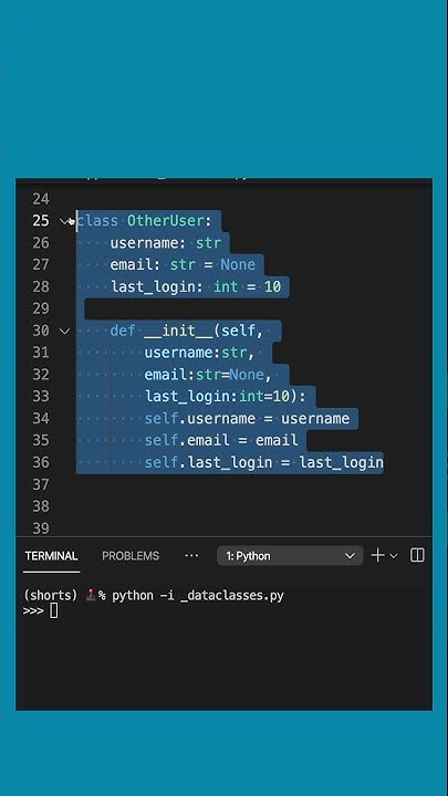 This is why you should be using Dataclasses in Python! - YouTube