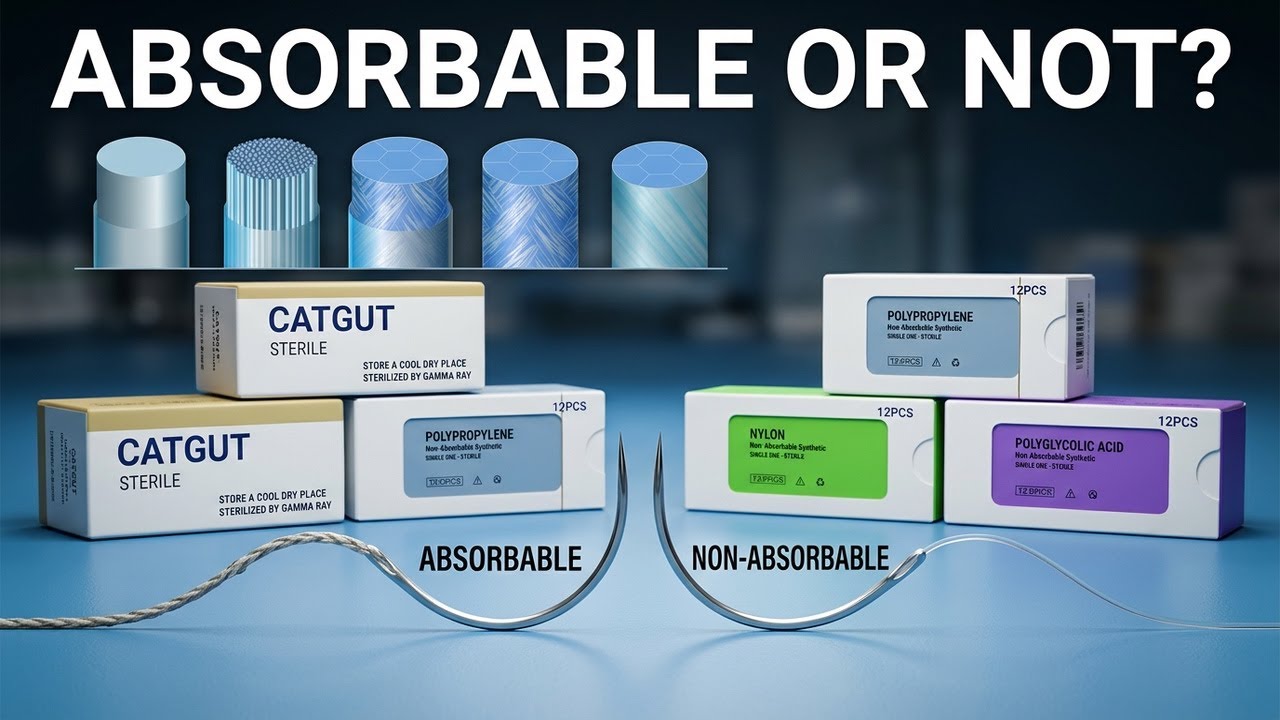 SUTURE MATERIALS AND ITS USES - YouTube