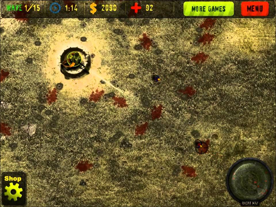 Anti Zombie Defense - YouTube