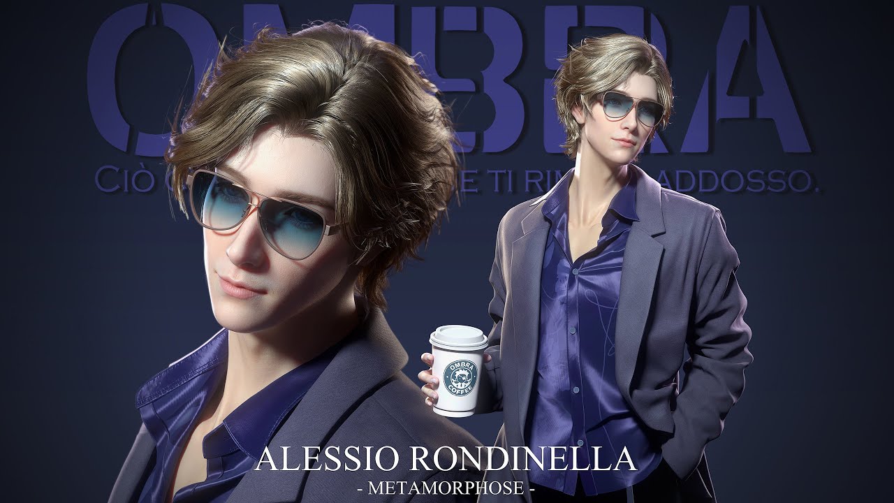 【3D Character Modeling】Alessio Rondinella Fans Art - YouTube
