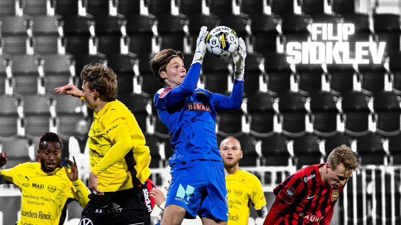 Filip Sidklev Clean sheet on Allsvenskan debut! - YouTube