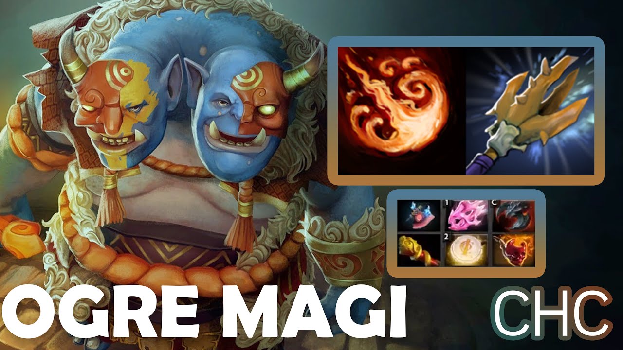 OGRE MAGI BASH OF THE DEEP And FIREBLAST Best Skill Combo - Dota 2 ...