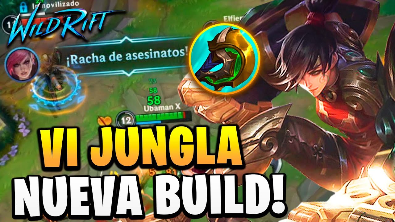 ¡NUEVA BUILD DE VI JUNGLA! DESTRUYE TANQUES! | Wild Rift - YouTube