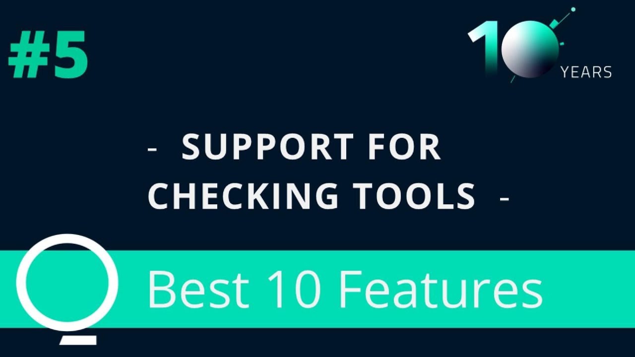 #5 Support for checking tools - YouTube
