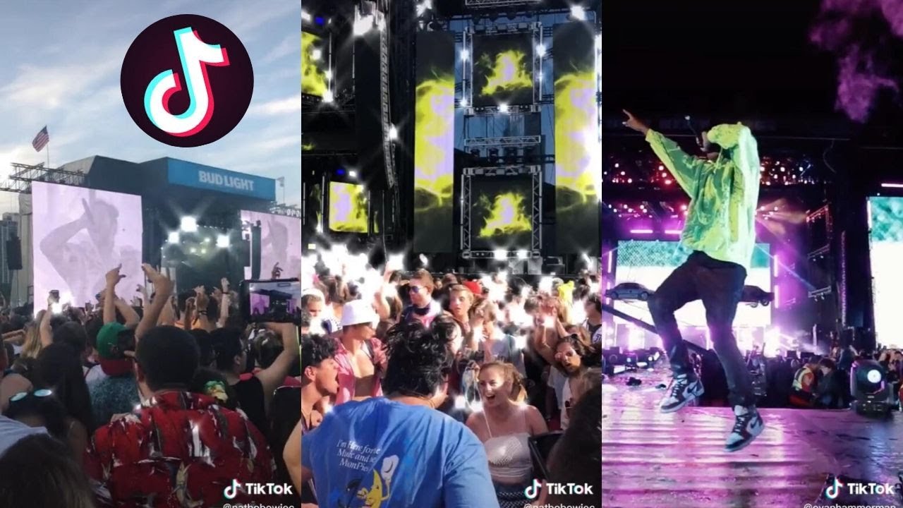 TikTok crazy Concerts Travis Scott, Drake | TikTok Party Compilation ...