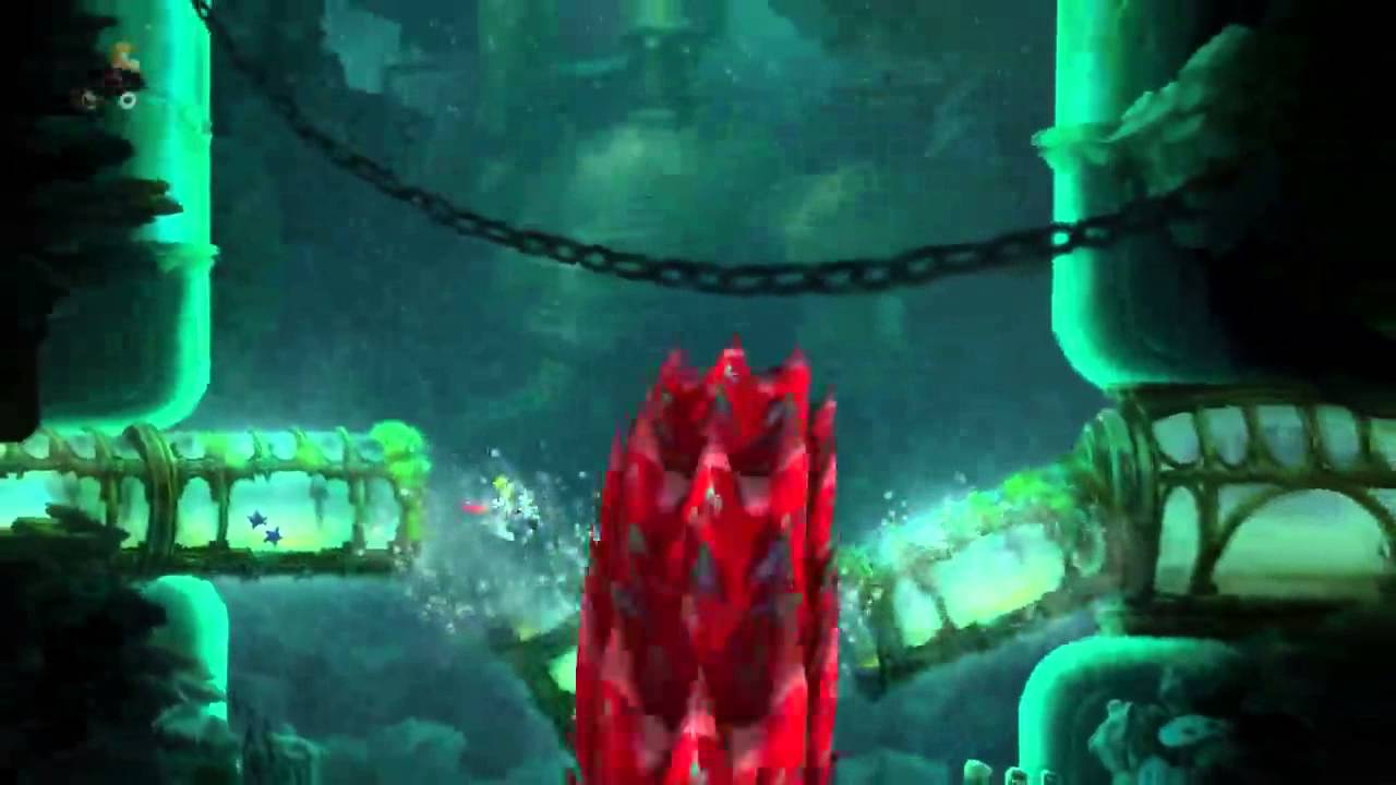 Let's Play Rayman Legends Part 11 - Underwater level? - YouTube