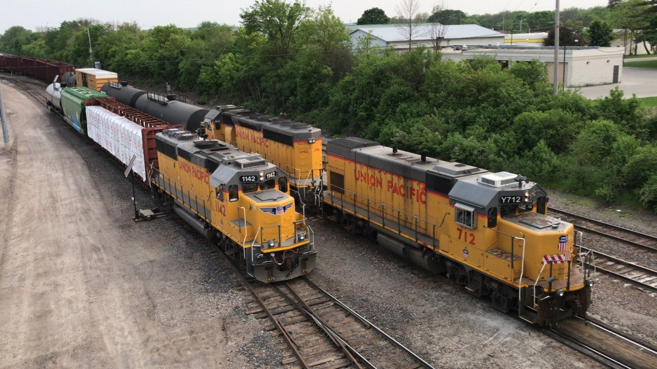 Railfanning Around Union Pacific's Butler Yard May 2019 - YouTube