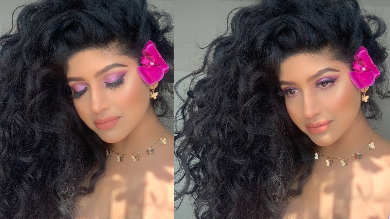 Purple Glam Makeup Tutorial Youtube