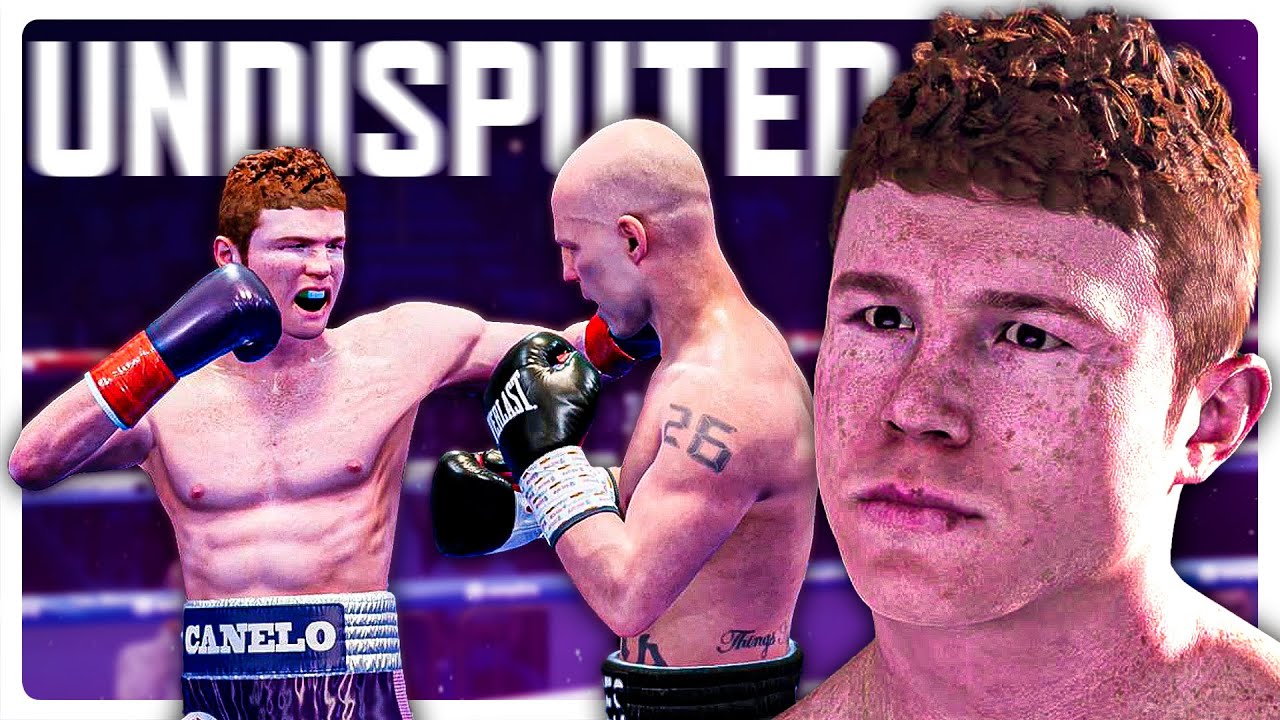Así se ve CANELO ALVAREZ del 2011 en UNDISPUTED de PS5 - YouTube