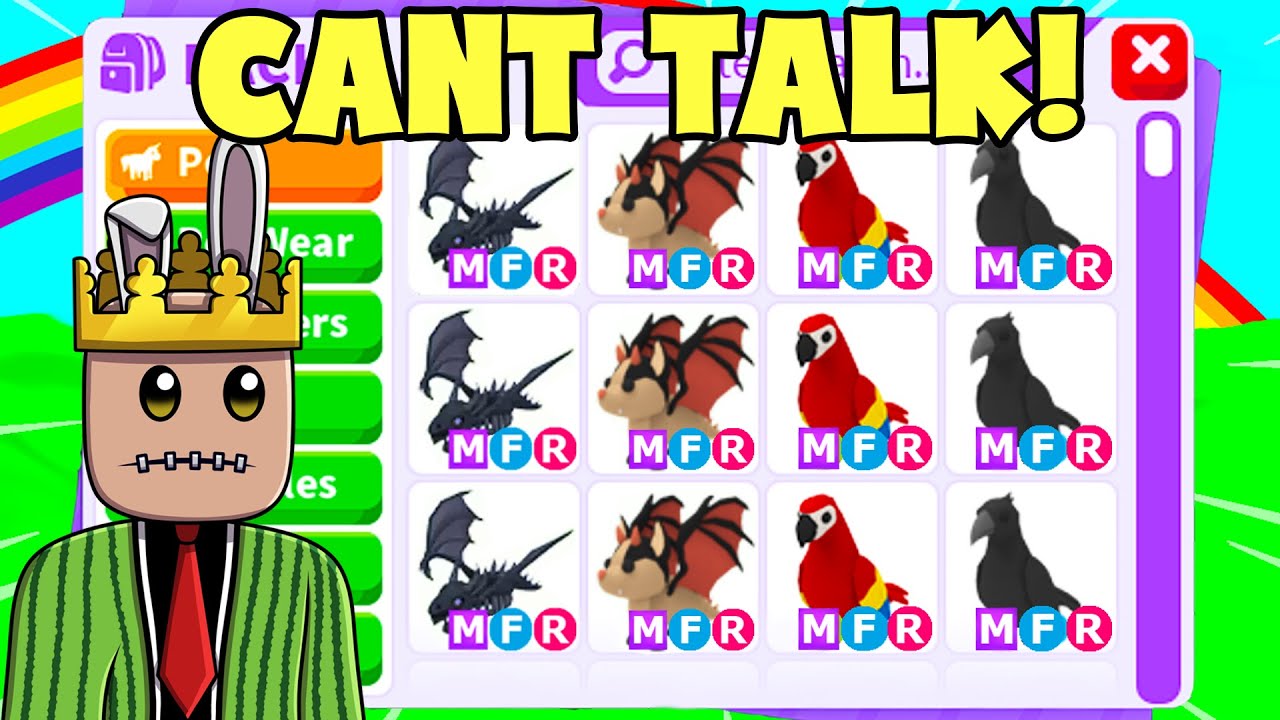 Getting RICH WITHOUT TALKING in Adopt Me! - YouTube