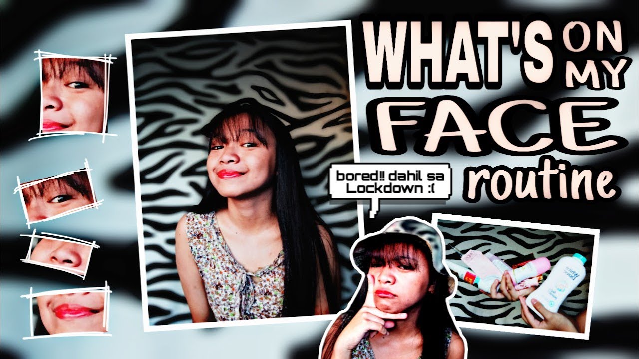 MENGGAY VLOG #8 | What's on my face routine | BORED FEELS dahil sa ...