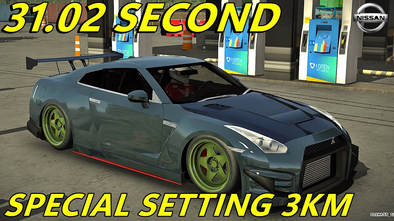 NISSAN GTR R35 || SPECIAL SETTING 3KM || CAR PARKING MULTIPLAYER ...