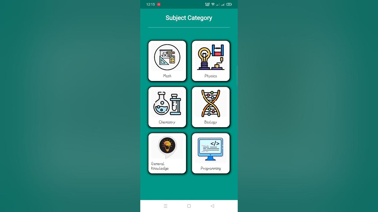 A simple Quiz App using flutter framework || 2023 - YouTube