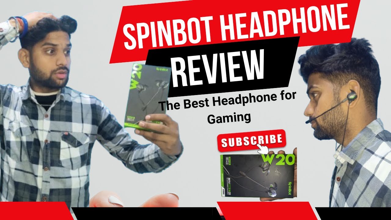 Spinbot BattleBudz W10 Unboxing & Review | Spinbot Gaming earphones review | SnapVerseAT ...