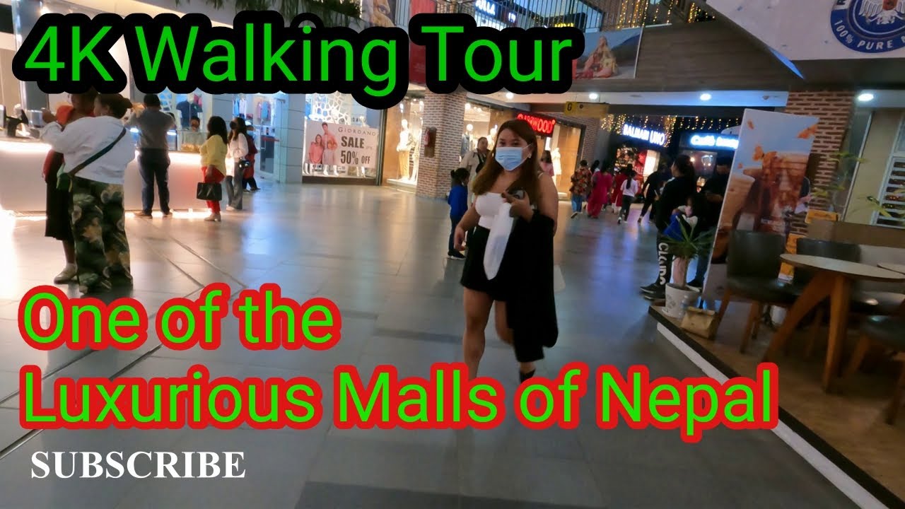 Luxurious shopping Mall of Nepal || LABIM || Walking Tour ( 4K ...