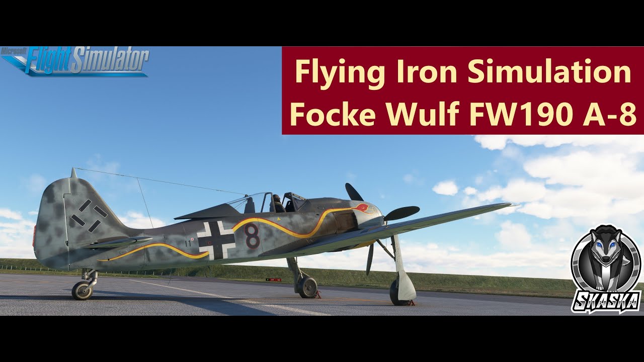 Microsoft Flight Simulator 2020! - Flying Iron Simulations - Focke Wulf ...