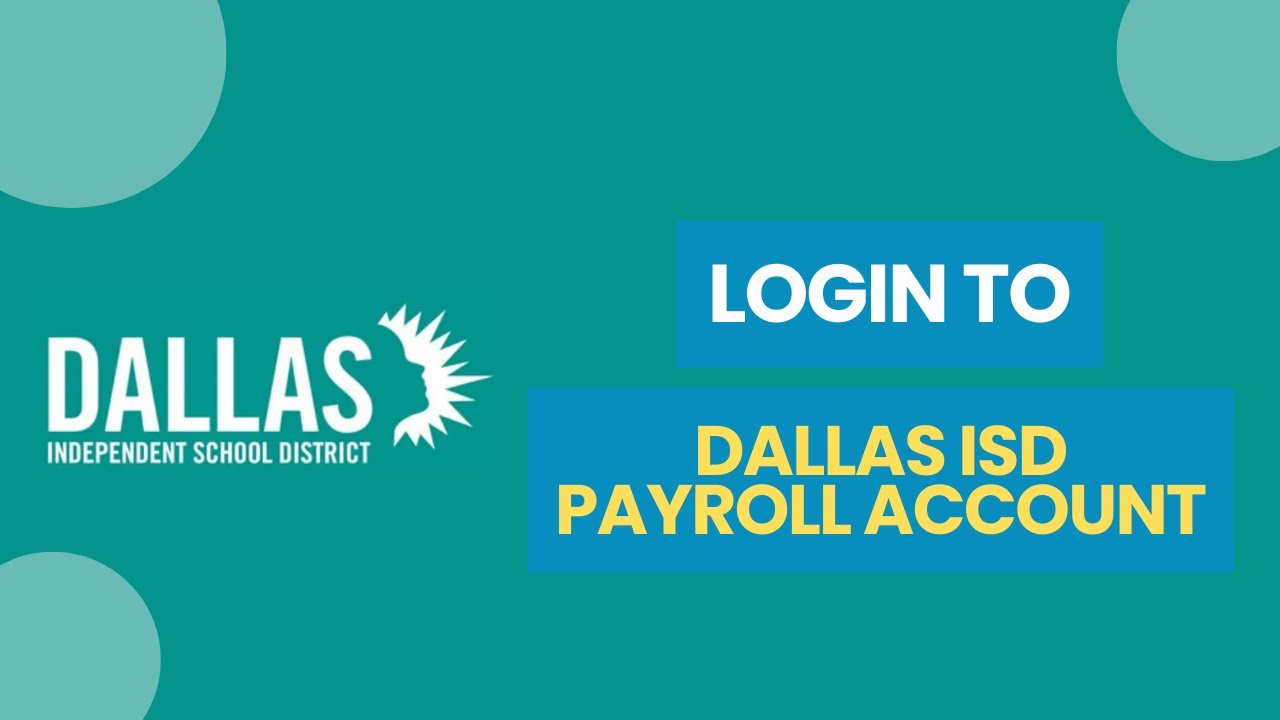 How to Login to Dallas ISD Payroll 2024? - YouTube